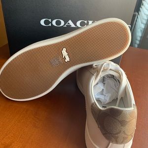 Coach | Shoes | Coach Sneaker In Chalk Color | Poshmark